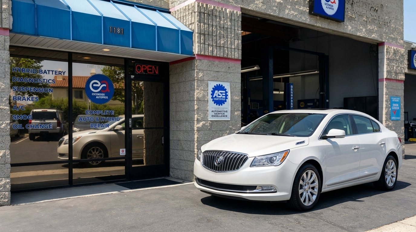 Buick Repair Escondido CA | Buick Service & Maintenance